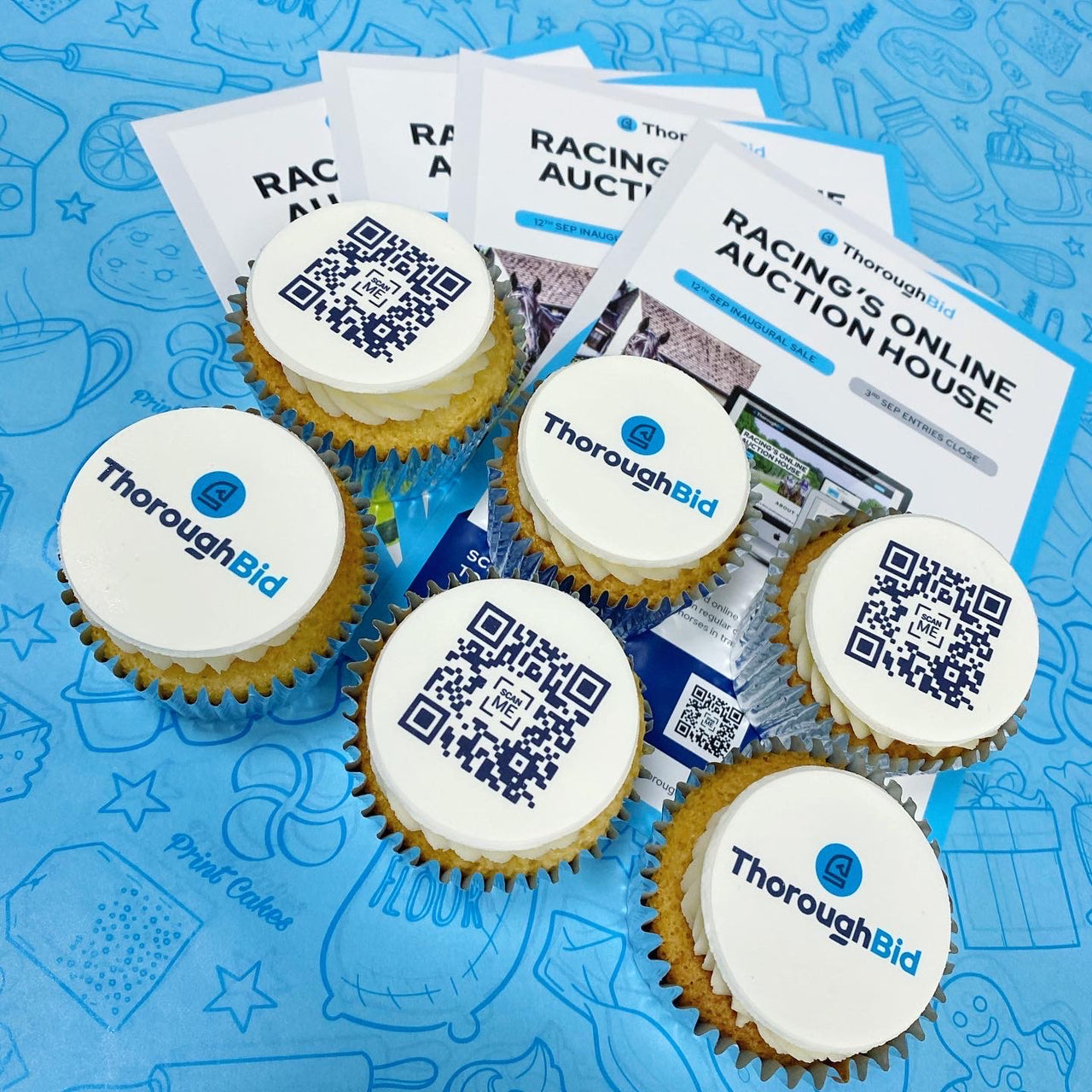 QR Code Cupcakes & Biscuits – Print Cakes