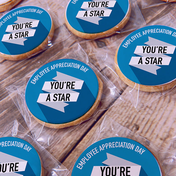 EMPLOYEE APPRECIATION DAY BISCUITS - UK DELIVERY – Print Cakes