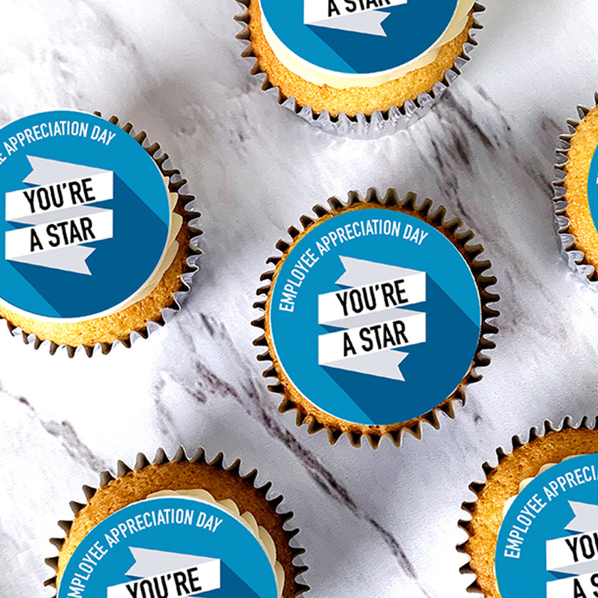 Employee Appreciation Day Cupcakes UK | Gluten Free – Print Cakes