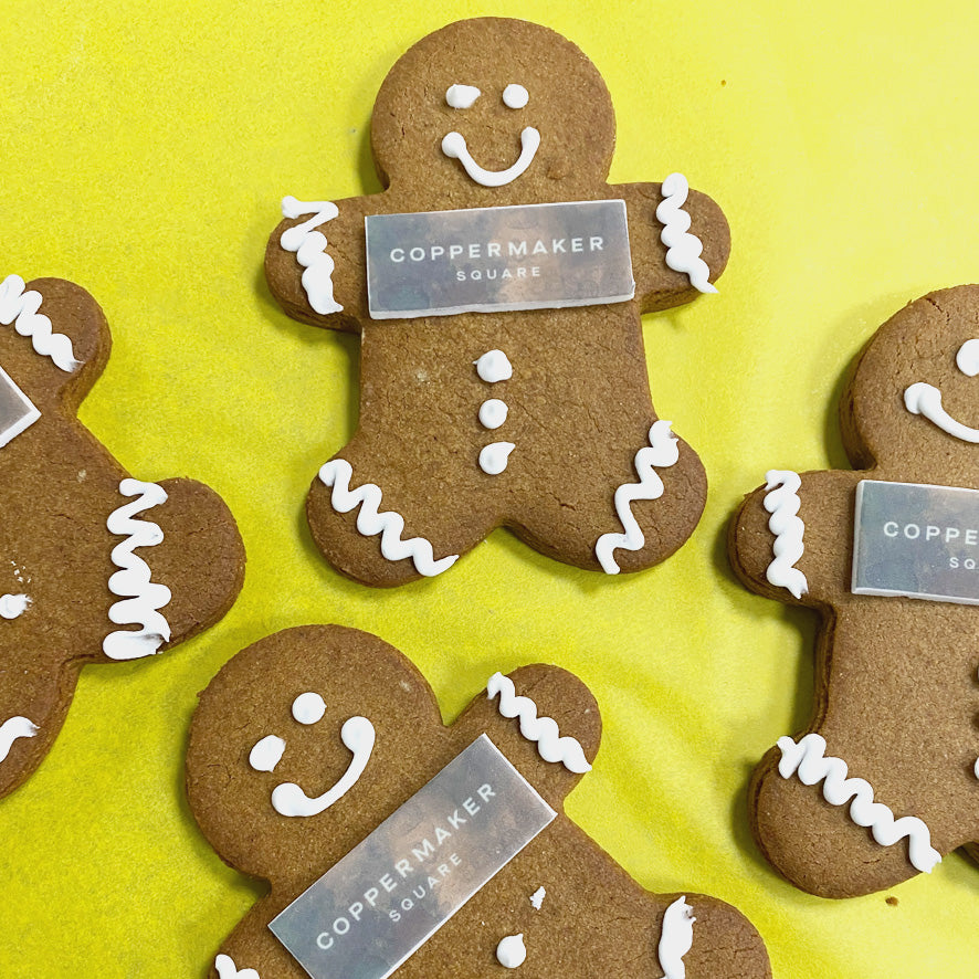 Christmas Branded Gingerbread Men | UK Delivery‎ – Print Cakes
