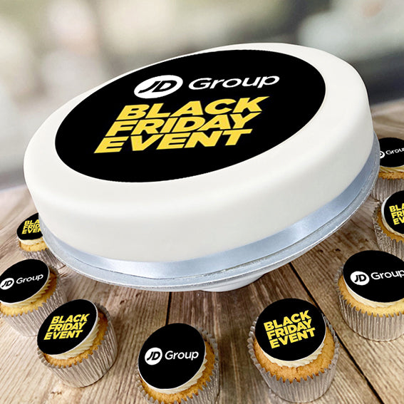 Branded Round Celebration Cakes | UK Delivery – Print Cakes