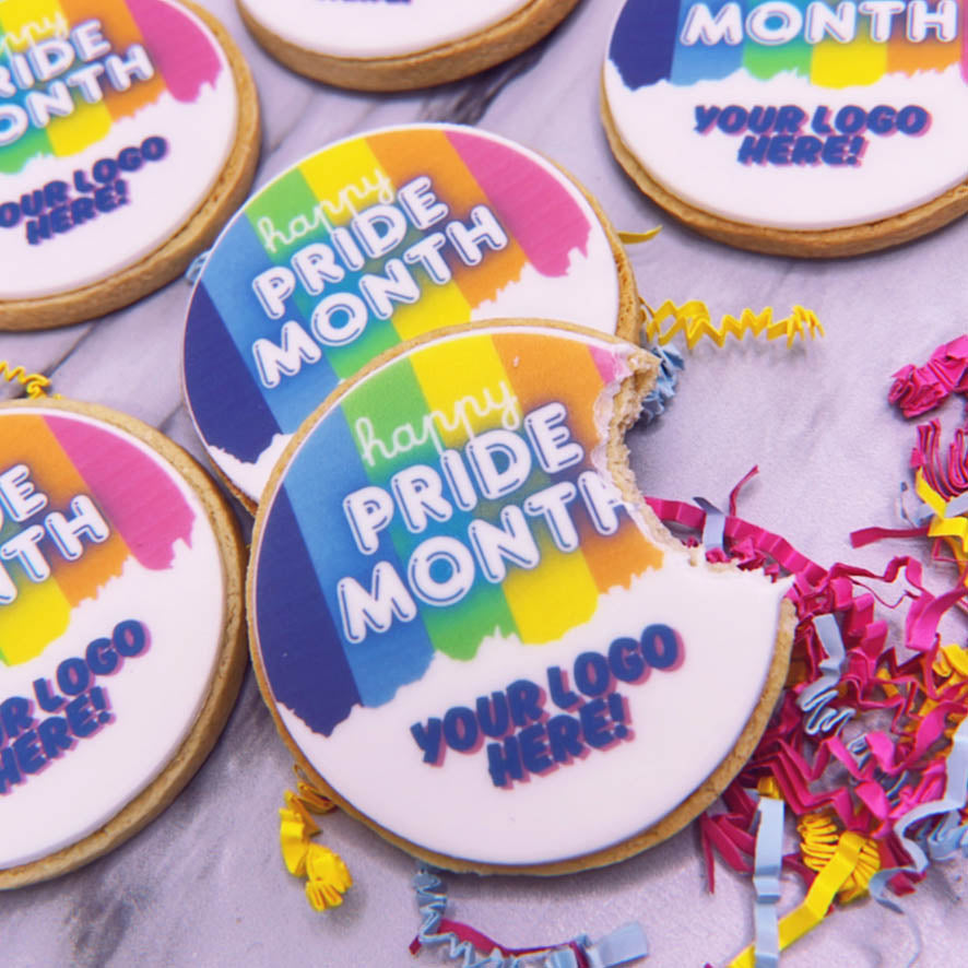 PRIDE THEMED BISCUITS - UK DELIVERY – Print Cakes