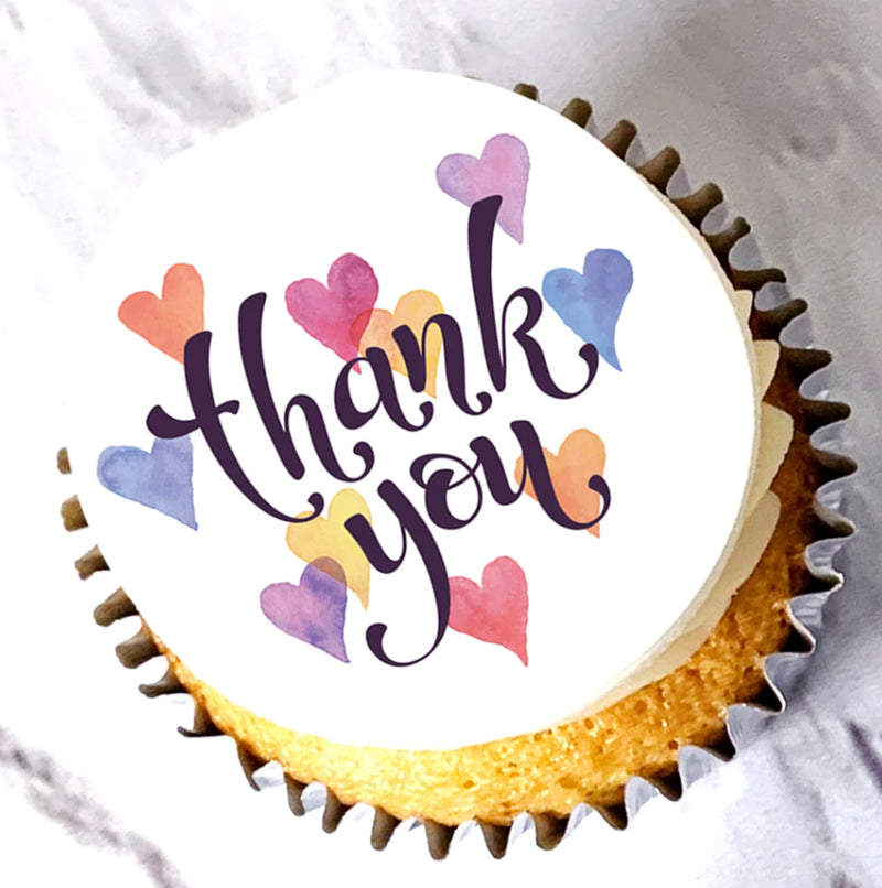 Thank You Cupcake Gift Box – Print Cakes