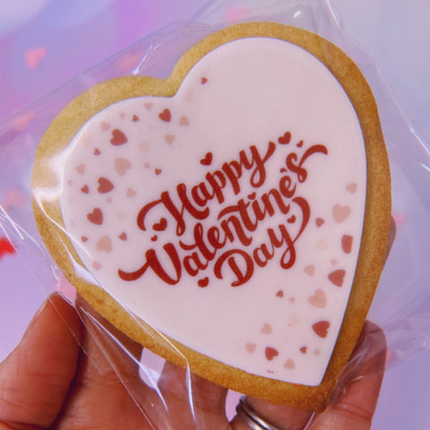 Happy Valentine’s Day Biscuits | Heart Biscuit Gifts UK – Print Cakes