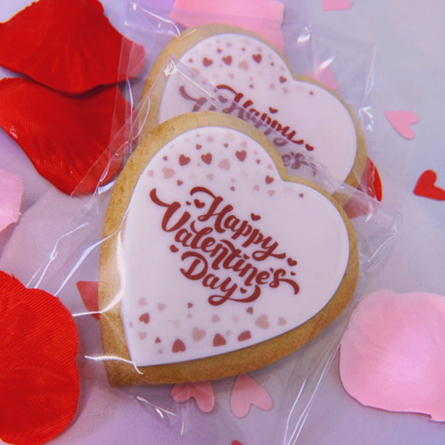 Happy Valentine’s Day Biscuits | Heart Biscuit Gifts UK – Print Cakes